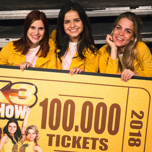 Al 100.000 verkochte tickets voor K3-show in Nederland en Vlaanderen! - Nieuws - Studio 100