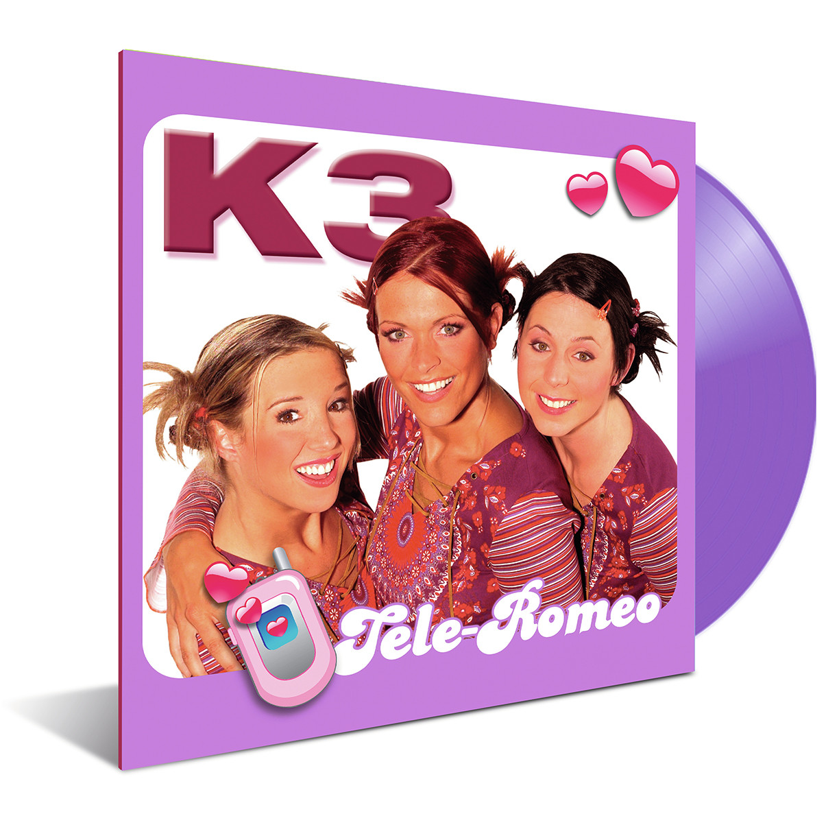 K3 Tele-Romeo nu ook op kleurrijke LP - Nieuws - Studio 100