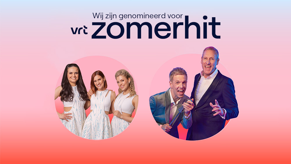 K3 en Gert & James strijden om VRT Zomerhit 2025! - Nieuws - Studio 100