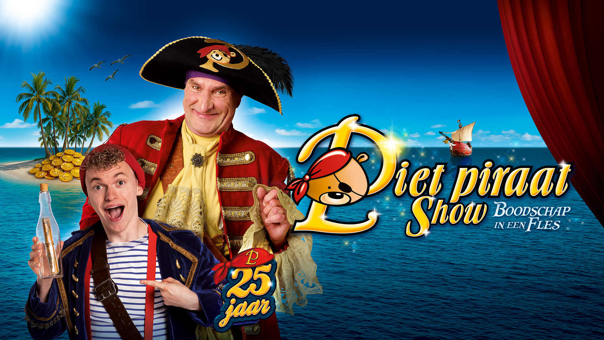 Piet Piraat Show: Boodschap in een Fles - Shows & Tickets - Studio 100