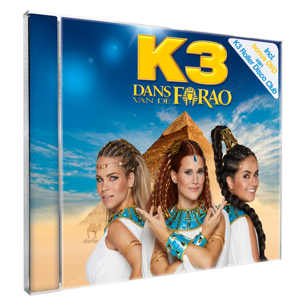 De nieuwe K3 film: K3 Dans van de farao